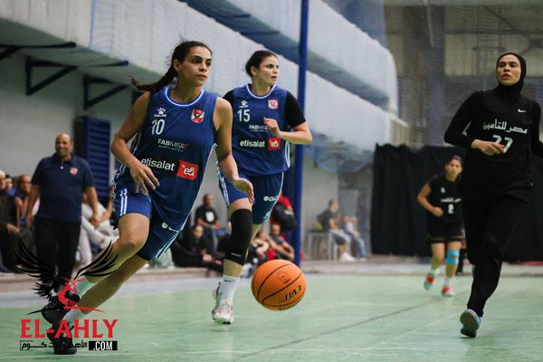 سيدات الأهلي يهزمن التأمين بدوري المرتبط لكرة السلة - الأهلى . كوم